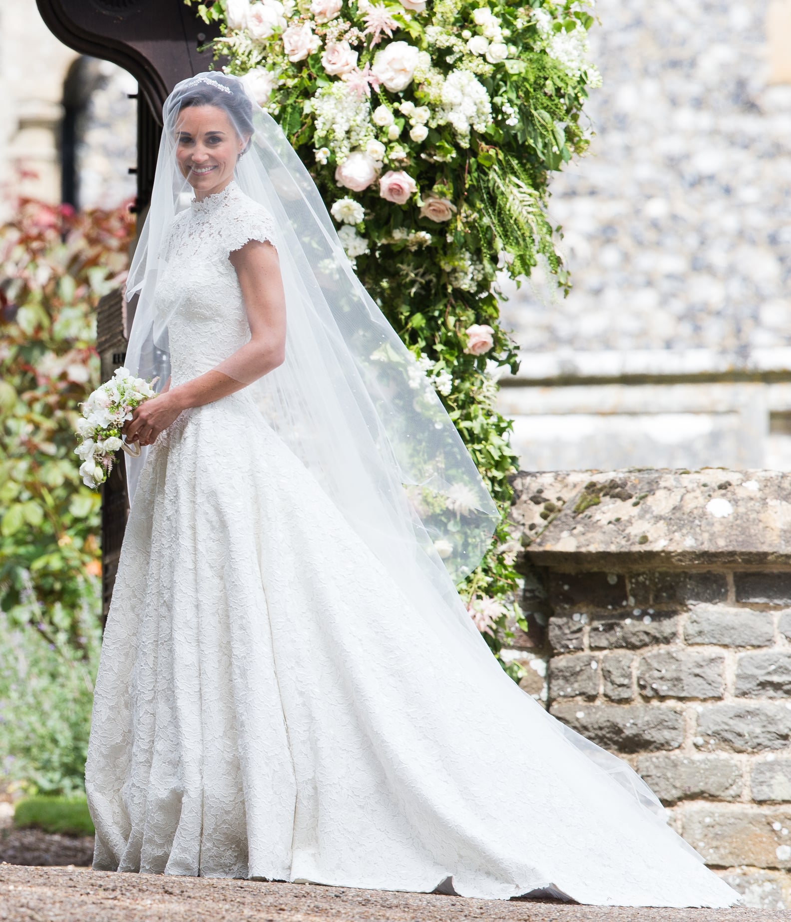 Modest Celebrity Wedding Dresses | PS Fashion