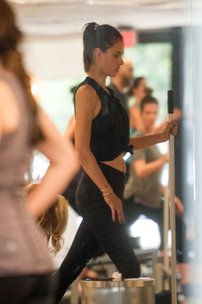 Alessandra Ambrosio Doing Pilates | POPSUGAR Latina