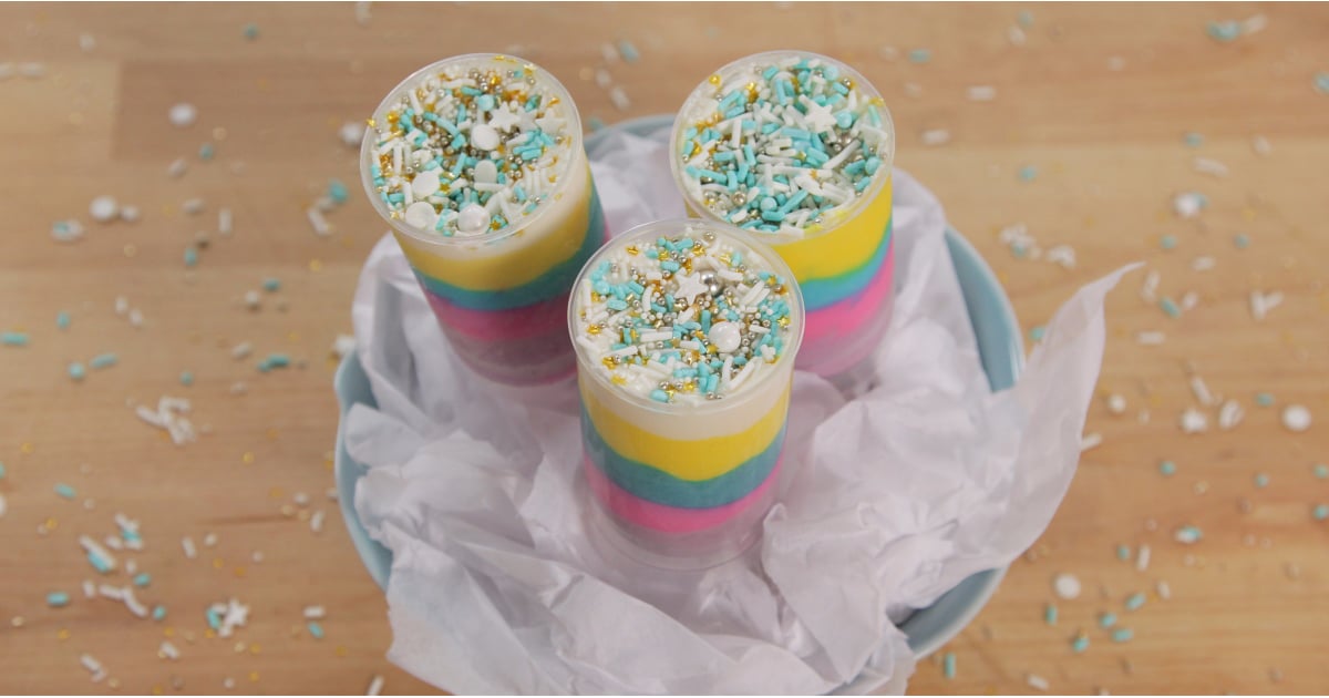 Unicorn Ice Cream Push-Up Pops | POPSUGAR Food