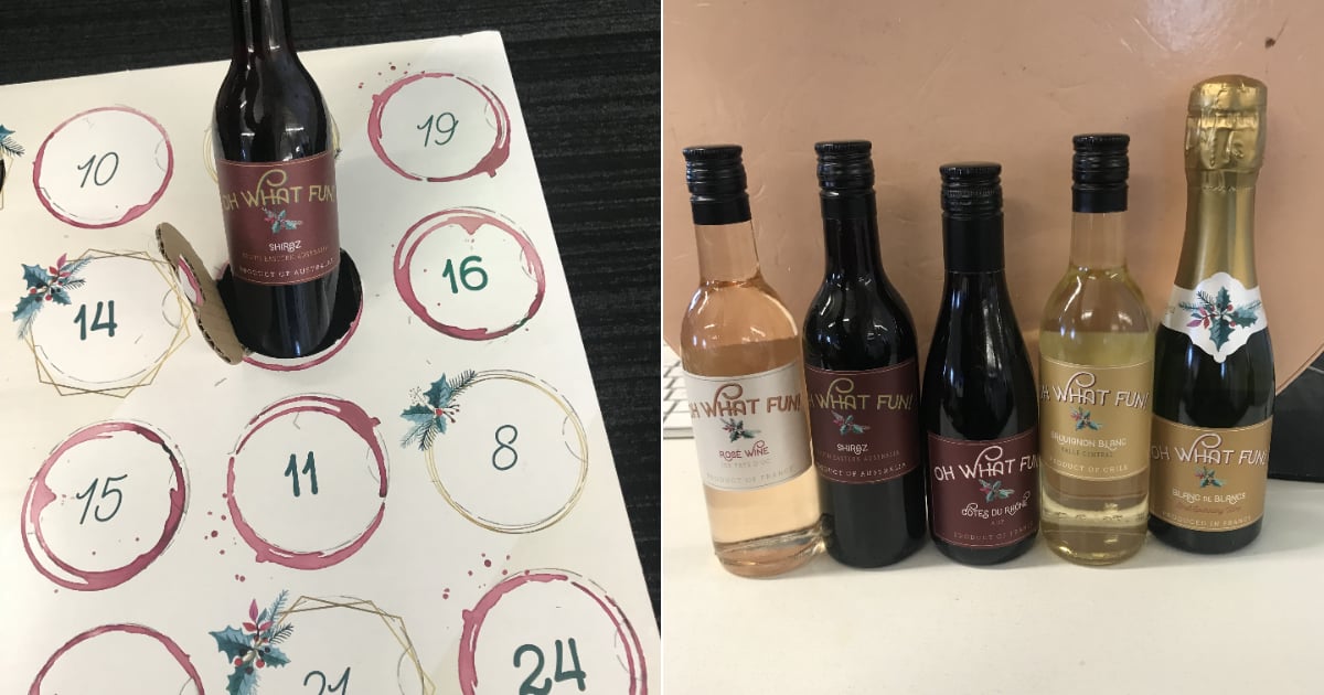 Holiday Wine Countdown Calendar at Kroger's | POPSUGAR Food