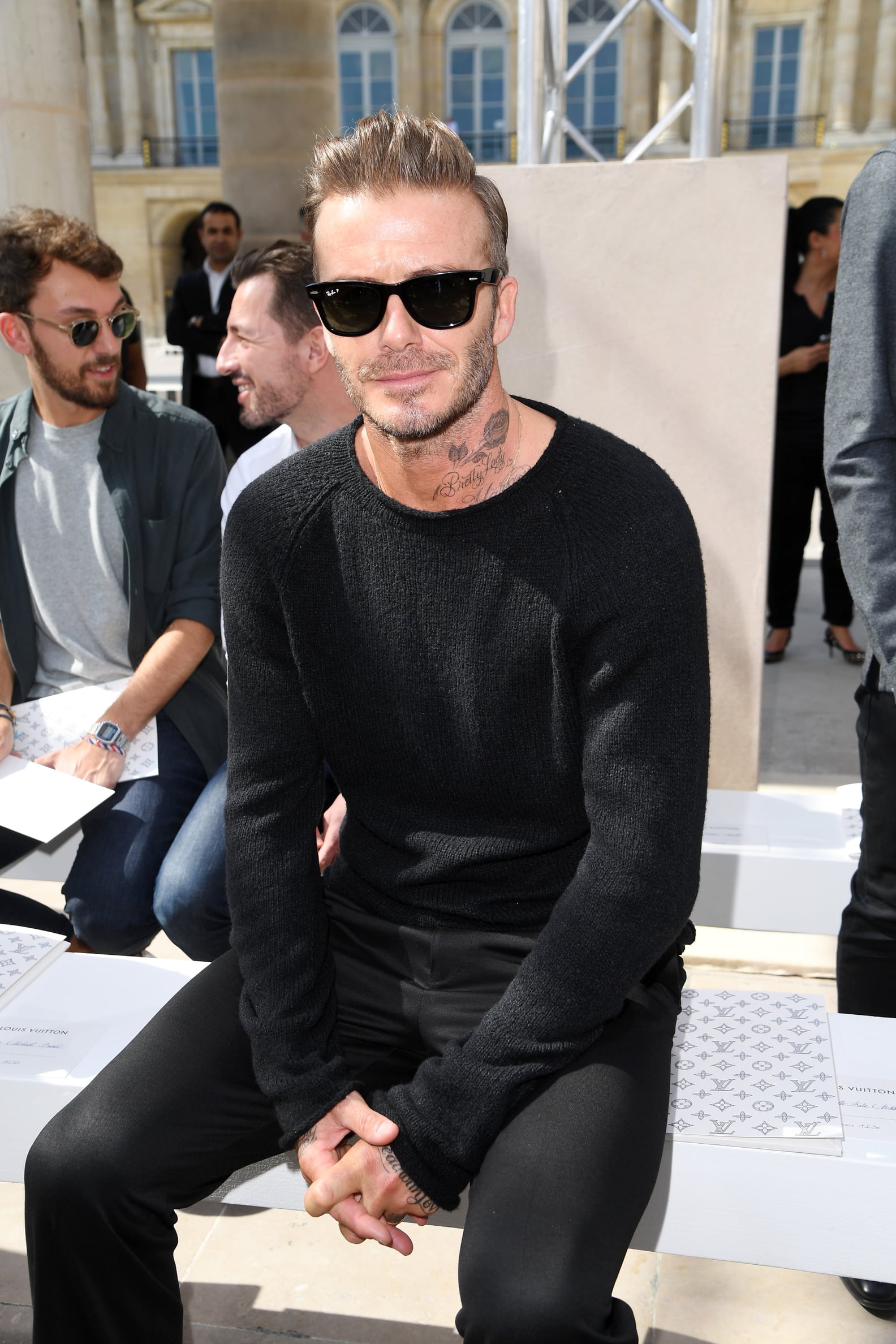 David Beckham at Paris Fashion Week 2016 | PS Celebrity