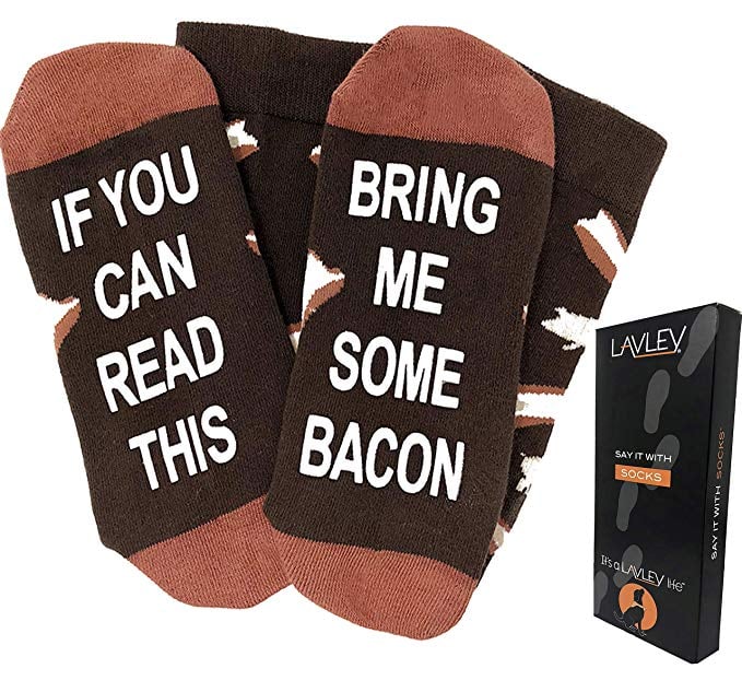 Bring Me Some Bacon Socks | Secret Santa Gifts For Men | POPSUGAR Smart ...