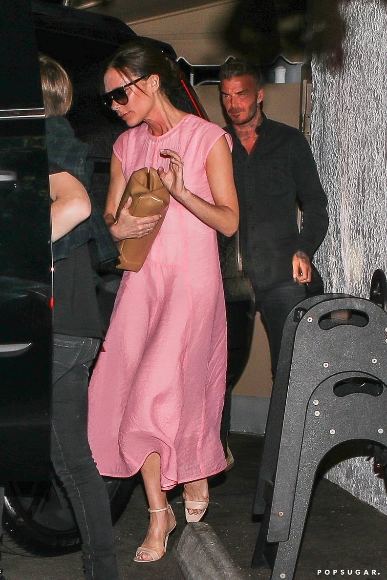 Victoria Beckham's Pink Dress on Her Birthday 2018 | PS Fashion