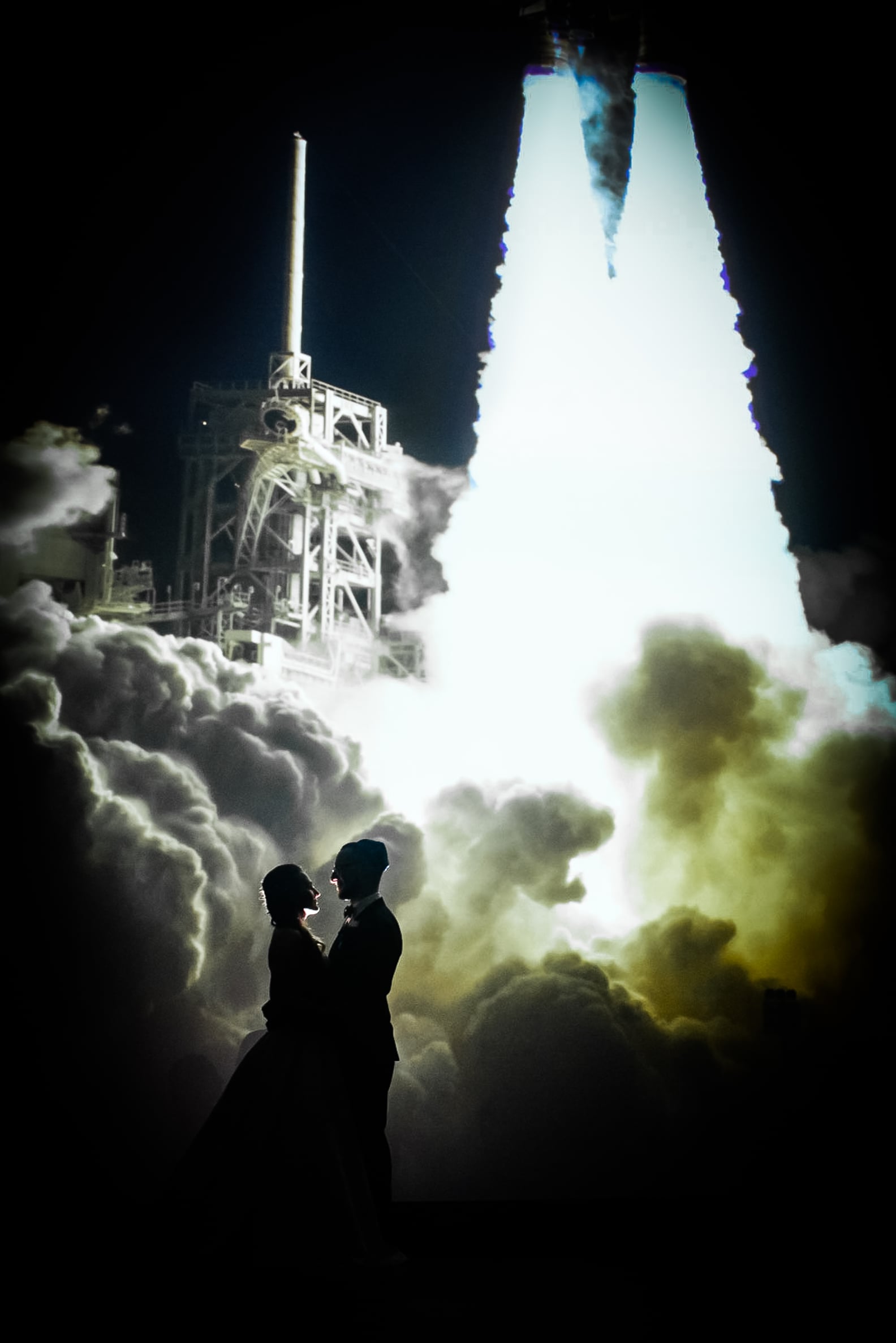 See Photos From This Couple's Kennedy Space Center Wedding | PS Love