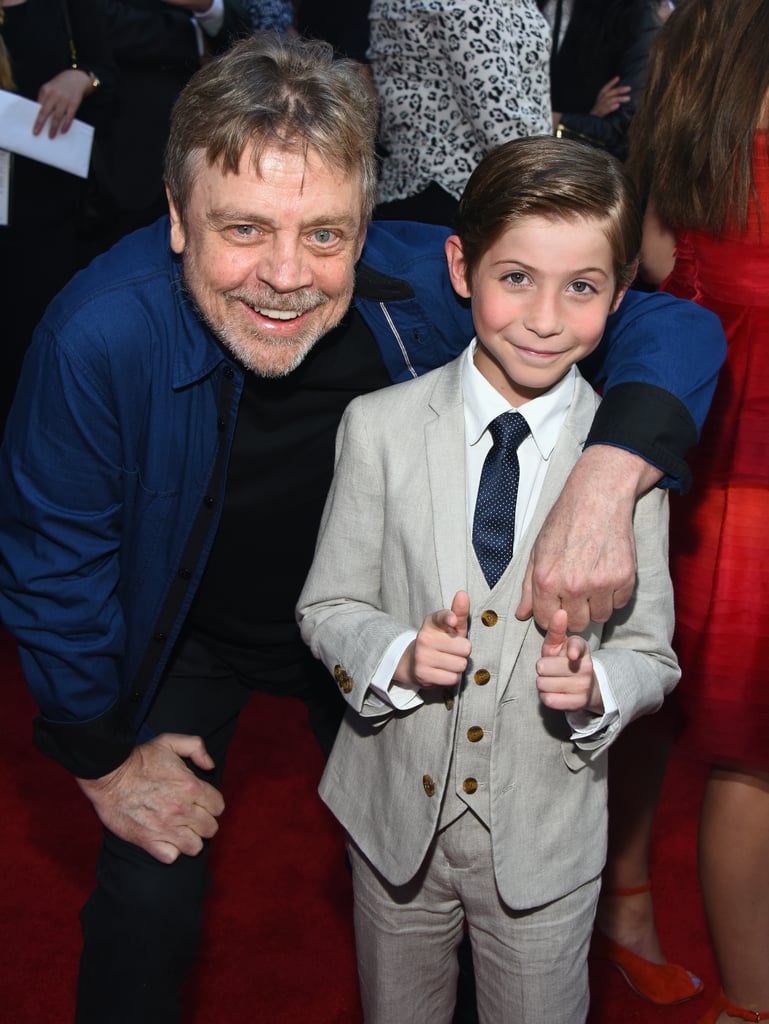 Jacob Tremblay and Mark Hamill at Los Angeles Film Festival | POPSUGAR ...