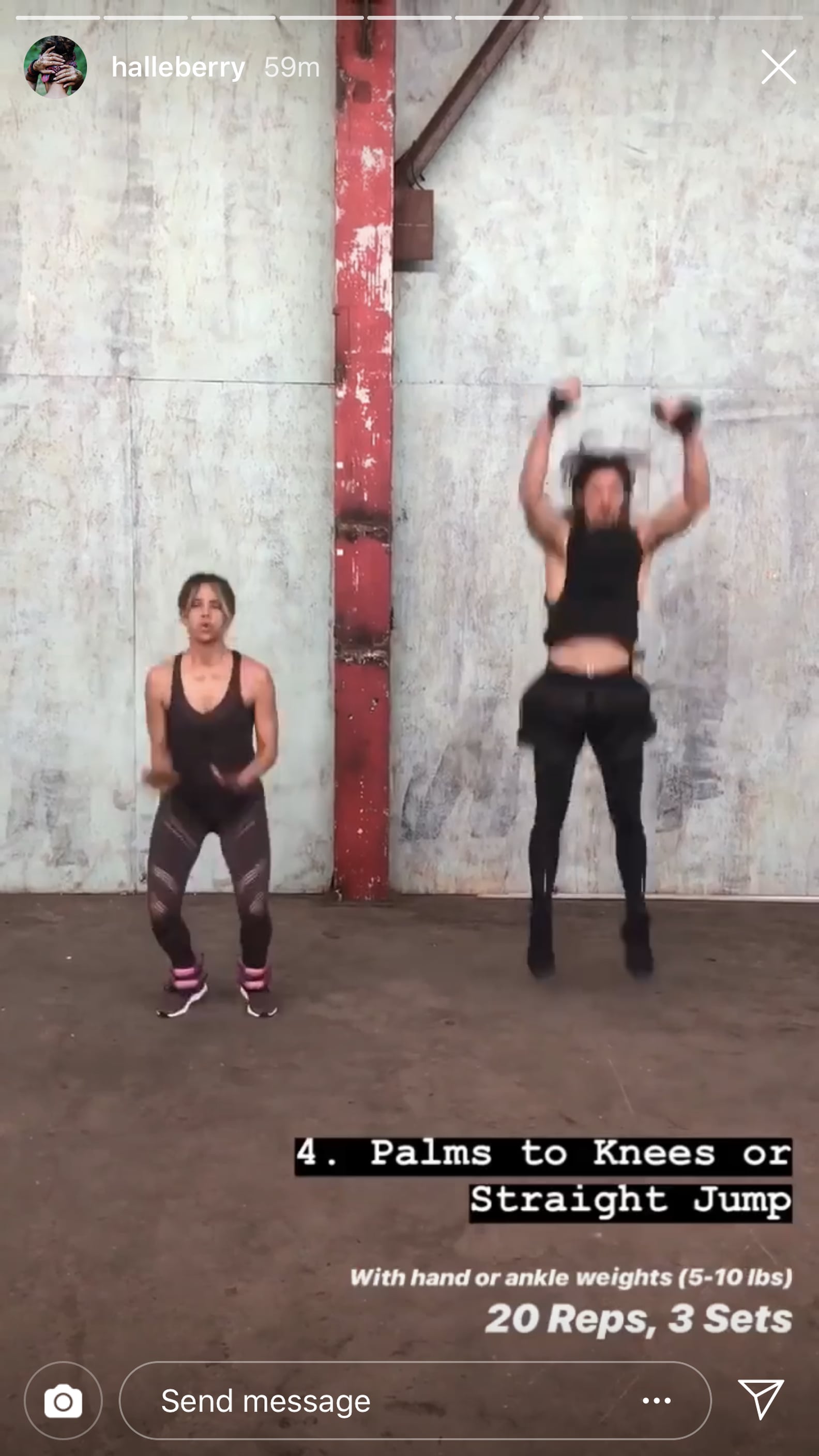 Halle Berry Fat Burning Cardio Exercises | PS Fitness