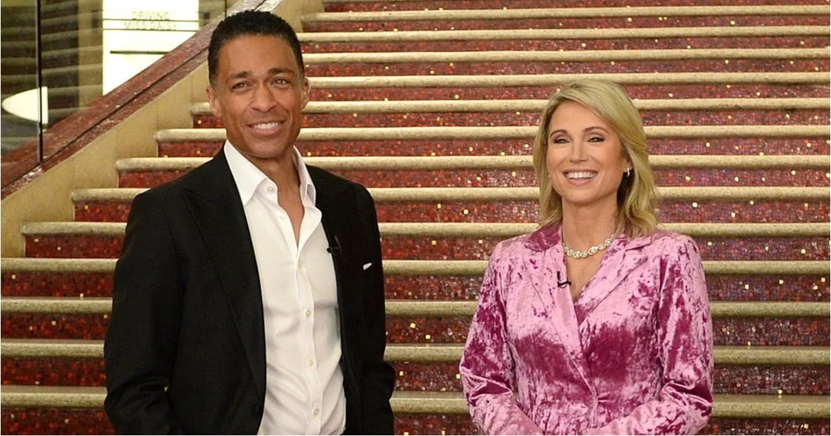 T.J. Holmes and Amy Robach Are Leaving ABC | POPSUGAR Celebrity