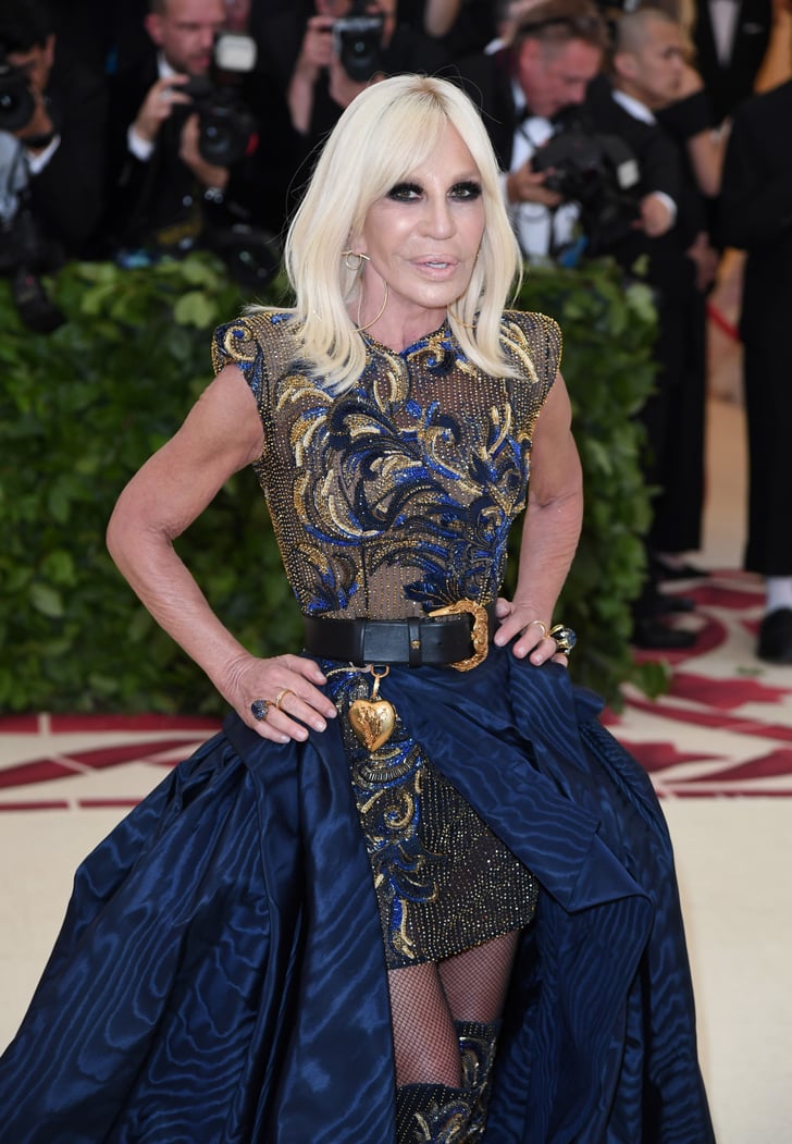 Donatella Versace Met Gala Dress 2018 | POPSUGAR Fashion Photo 14