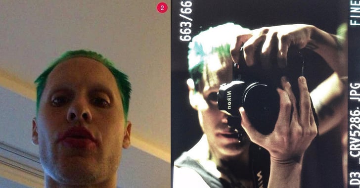 Jared Leto's Green Hair | 2015 | POPSUGAR Beauty