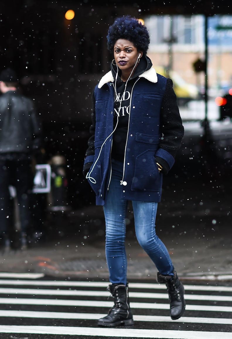 Navy and Black Outfit Inspiration | PS Fashion
