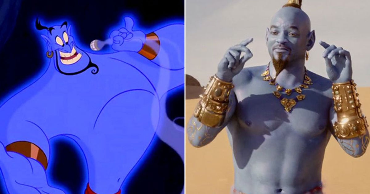 Aladdin Cartoon and Live-Action Cast Side-by-Side Photos | POPSUGAR ...