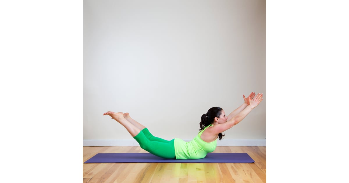 Extended Locust | 45-Minute Full-Body Yoga Flow | POPSUGAR Fitness Photo 47