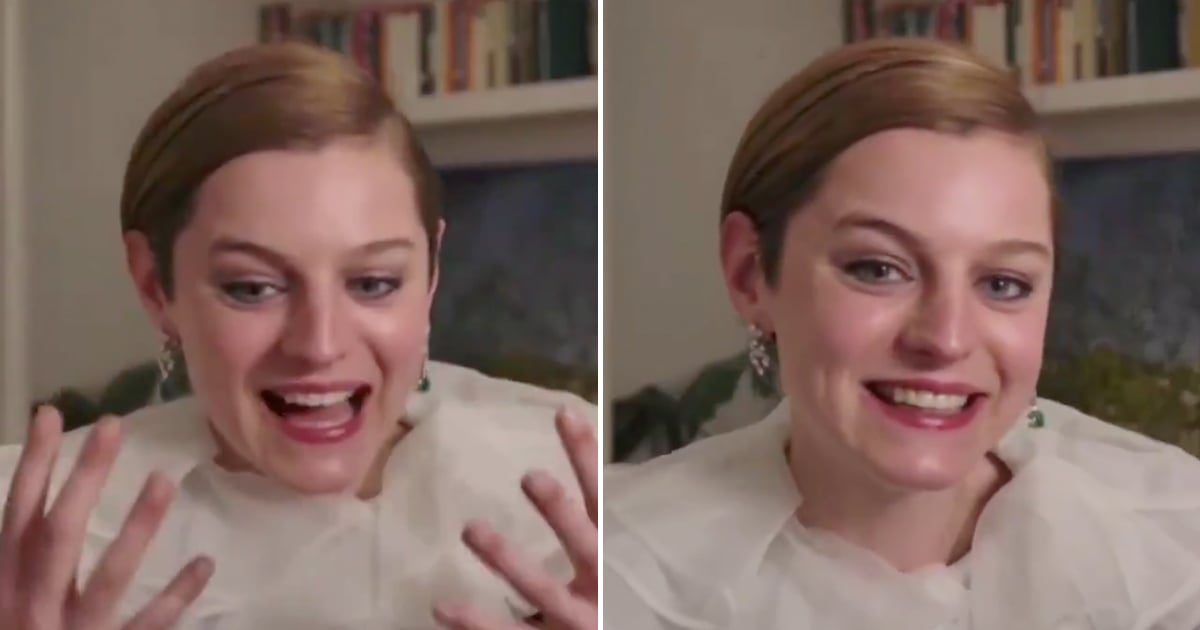 Watch Emma Corrin's 2021 Golden Globes Acceptance Speech | PS Entertainment