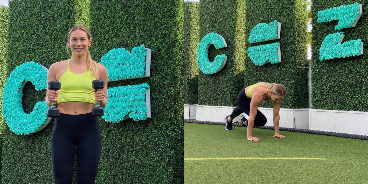5-Minute Arm Workout With Weights | POPSUGAR Fitness