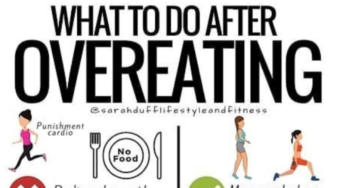 Trainer's Tips on What to Do After Overeating | POPSUGAR Fitness