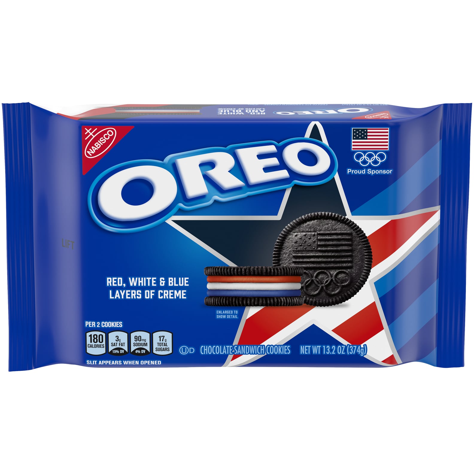 Oreo Has Team USA Cookies With Red, White, and Blue Cream | PS Food