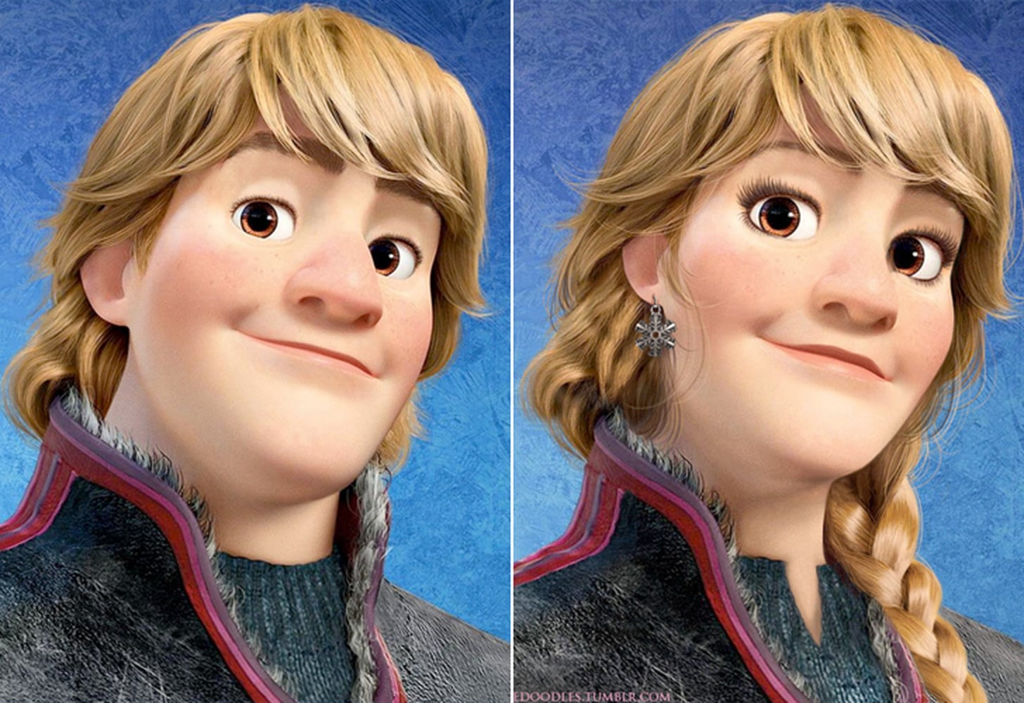Gender-Bent Disney Characters | POPSUGAR Love & Sex