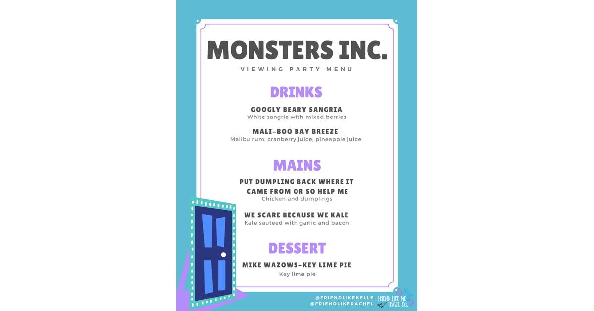 Monsters, Inc. | Movie-Themed Dinner Menu Ideas | POPSUGAR Food Photo 14