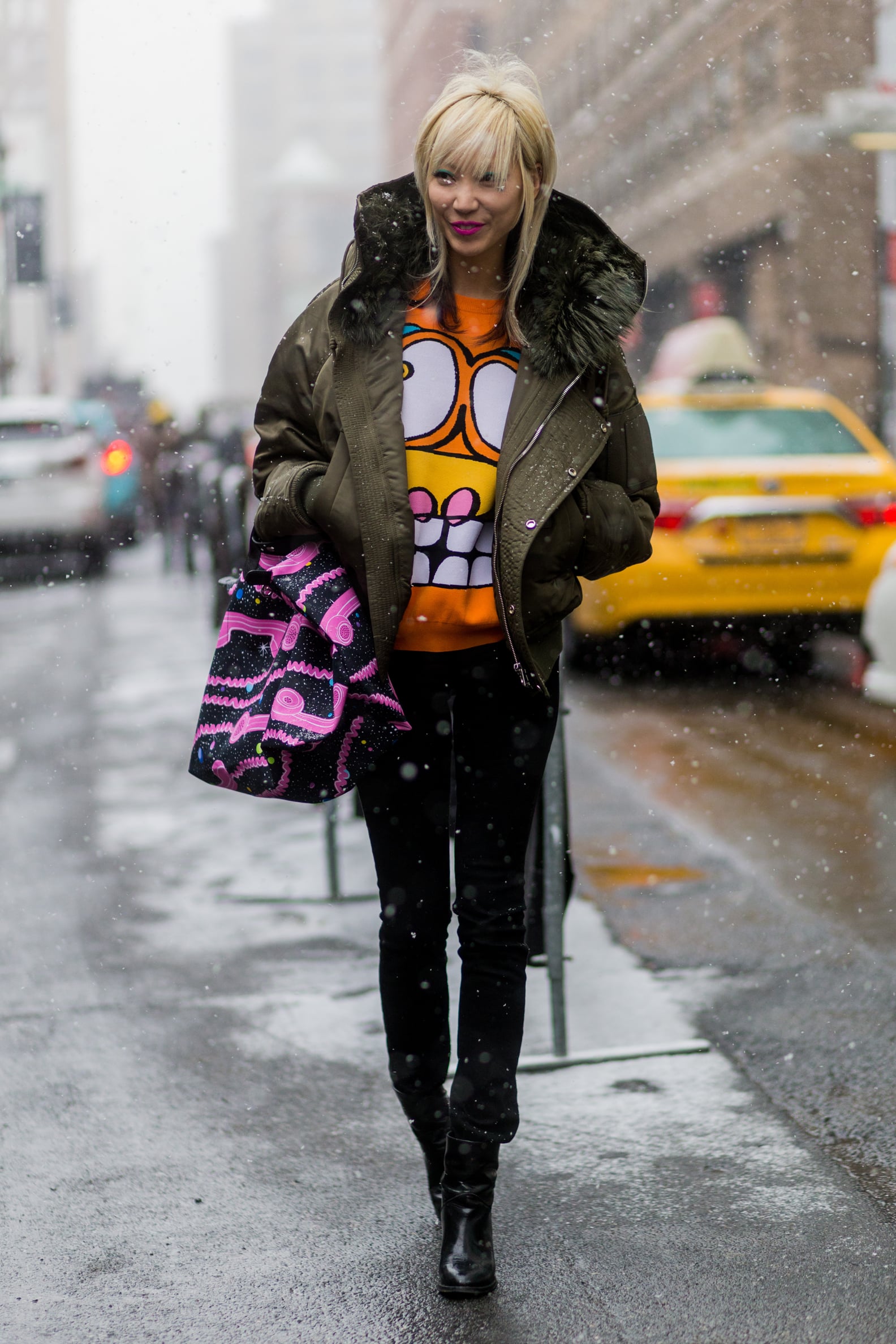 Models Winter Street Style Outfits | PS Fashion