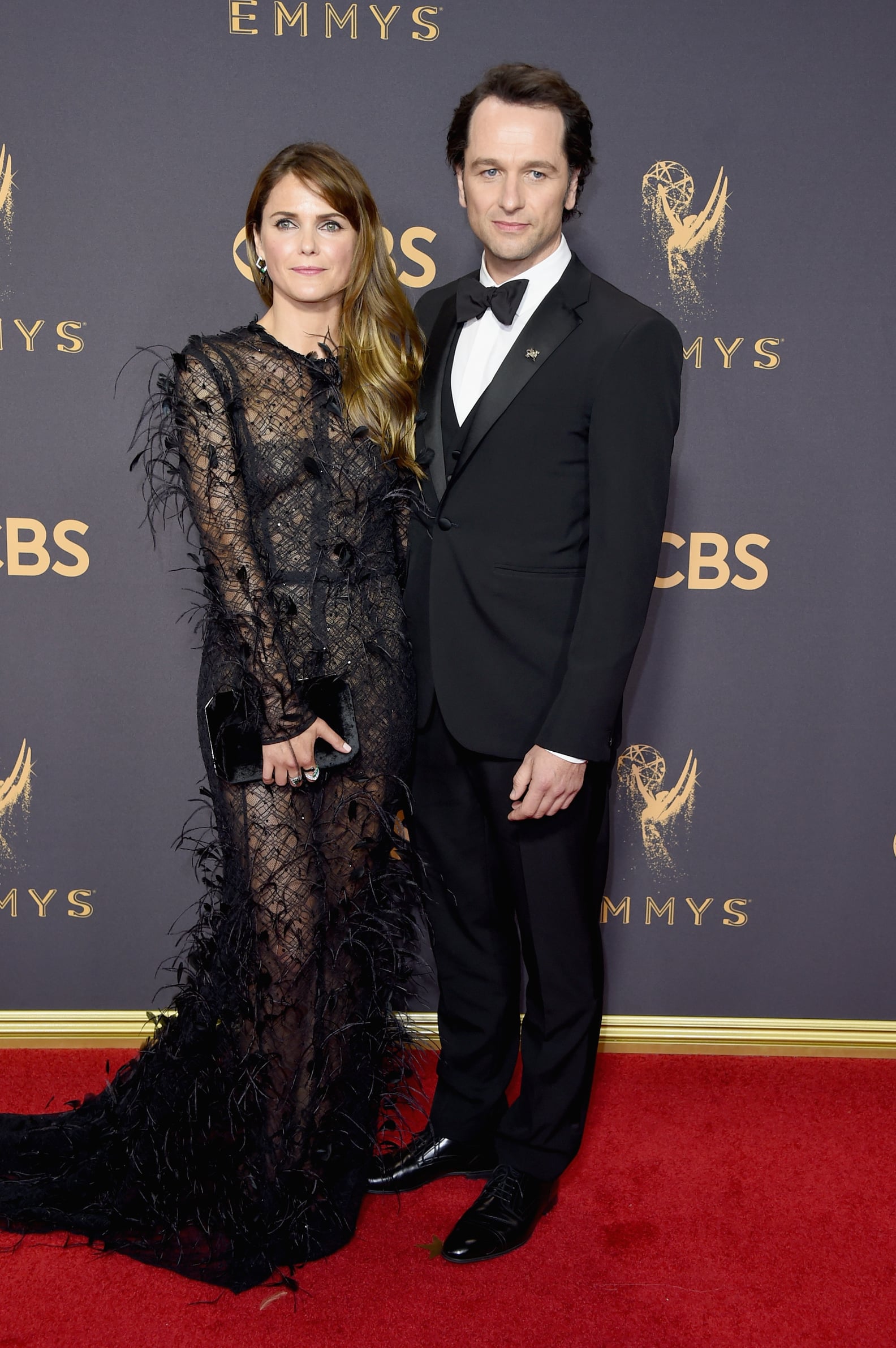 Keri Russell and Matthew Rhys at the 2017 Emmys | PS Celebrity