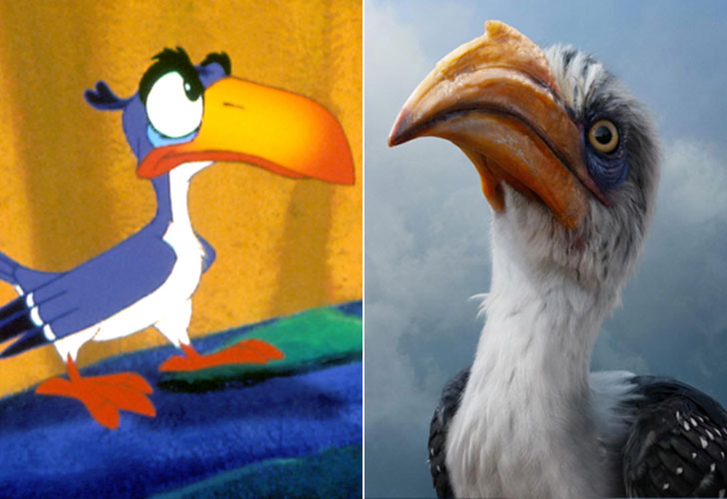 Lion King Cartoon and Live-Action Cast Side-by-Side Photos | PS ...