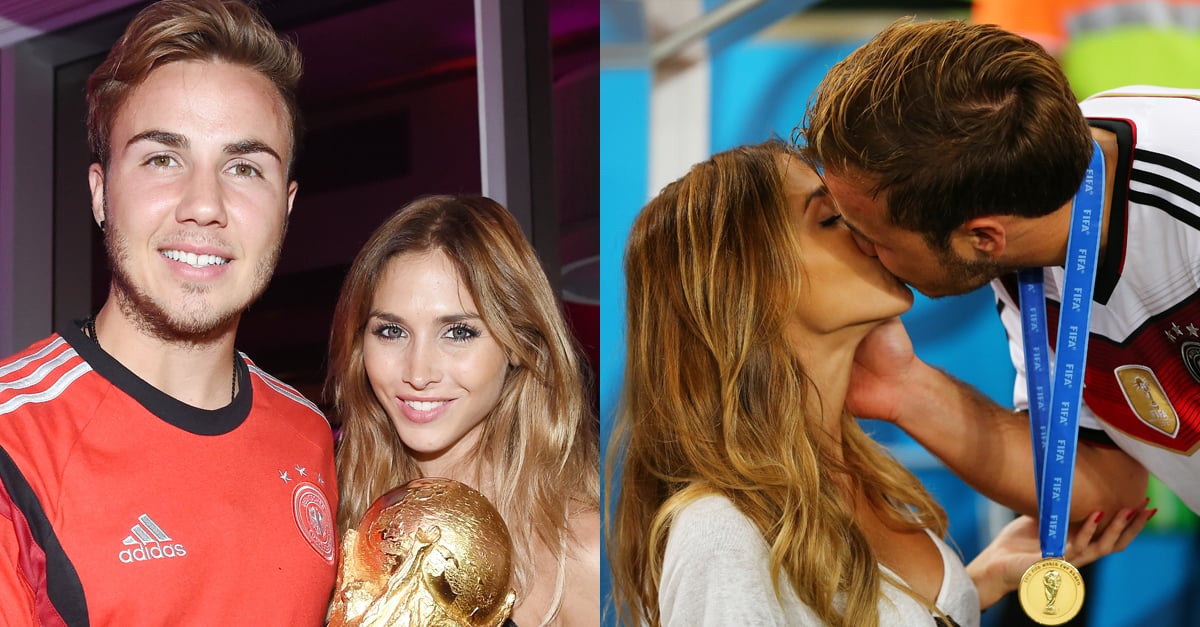 Mario Gotze Celebrates the World Cup With His Girlfriend | POPSUGAR ...