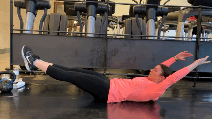 Hollow Body Rocks | 10-Minute Home Ab Workout | POPSUGAR Fitness UK Photo 3