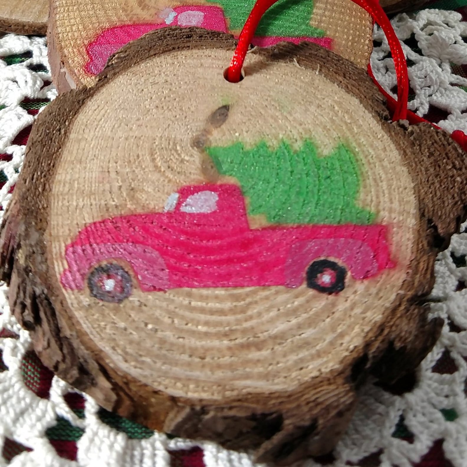 Christmas Tree Stump Homemade Ornaments | PS Family