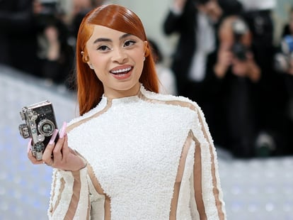 Ice Spice in Balmain at the Met Gala 2023 | POPSUGAR Fashion