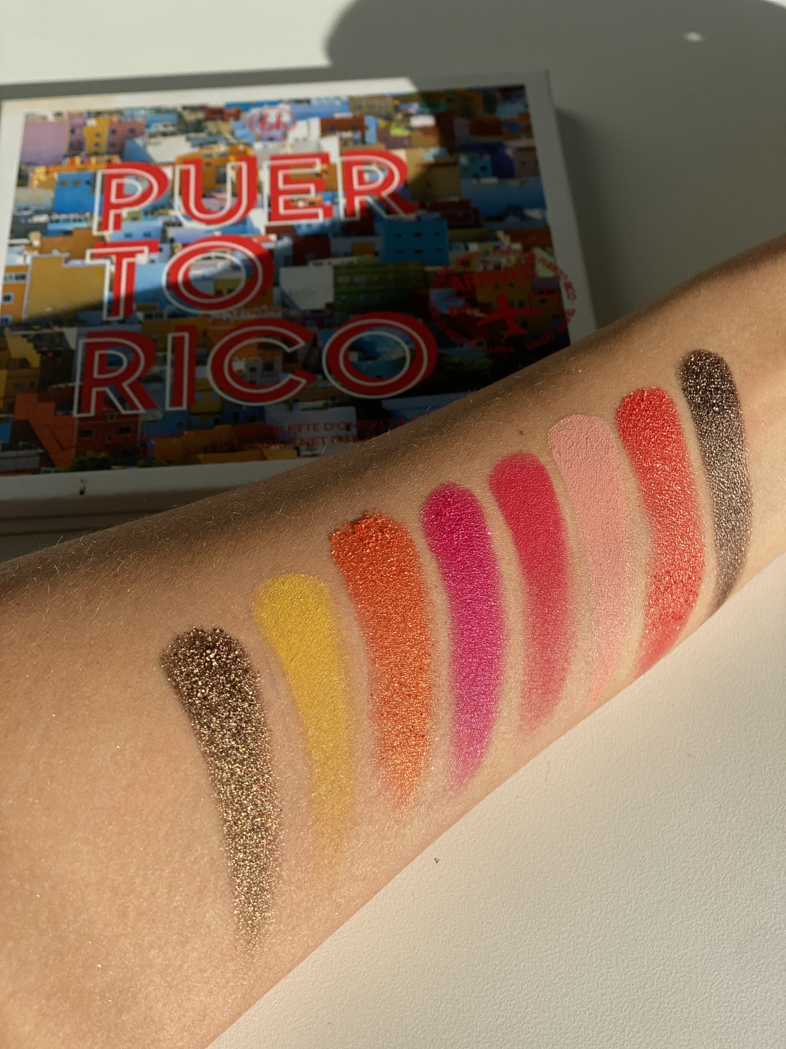 BH Cosmetics Party in Puerto Rico Eyeshadow Palette Review | PS Beauty
