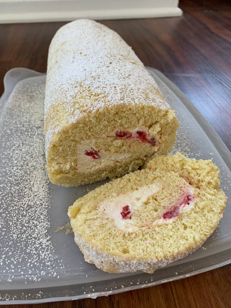 Vanilla Swiss Roll Cake Recipe With Pictures | POPSUGAR Food