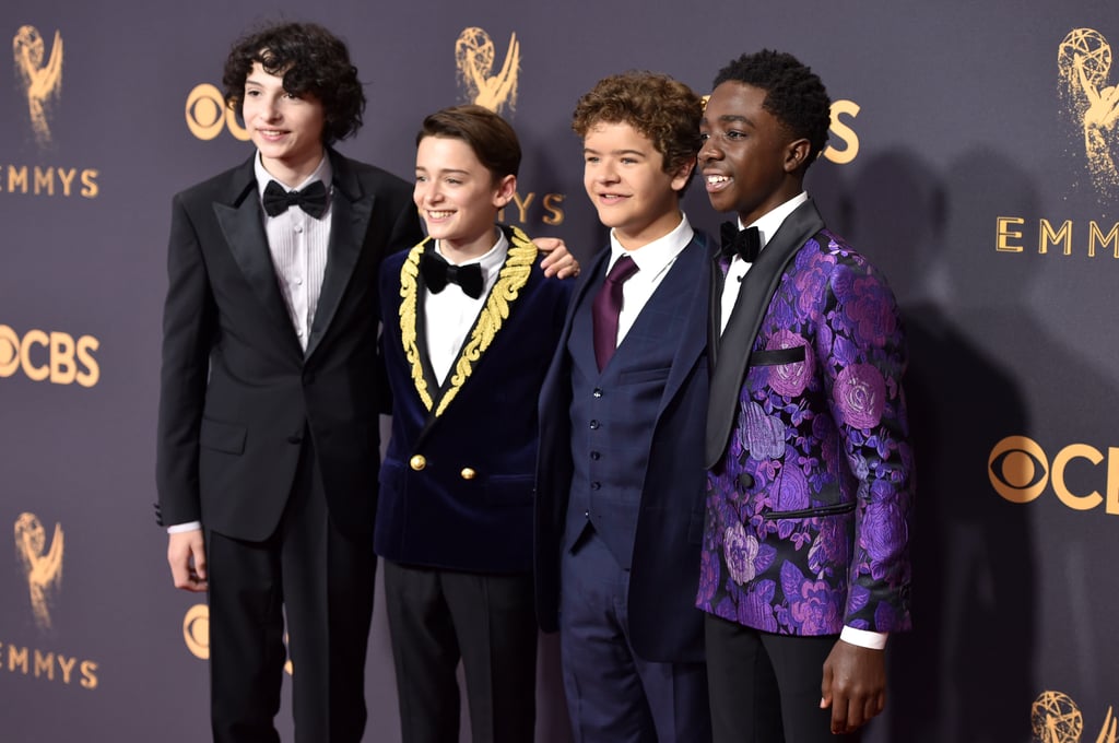 Stranger Things Cast at the 2017 Emmys | POPSUGAR Celebrity