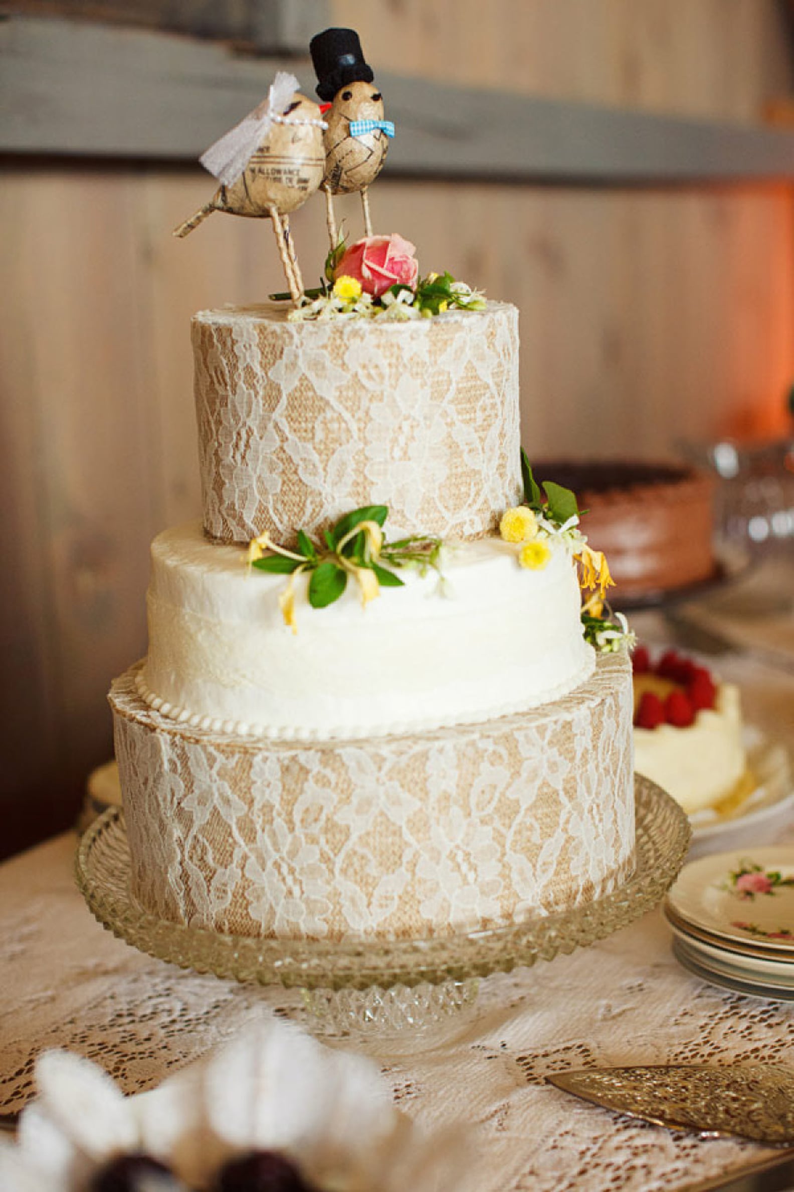 Lacy Wedding Cake Pictures | PS Food