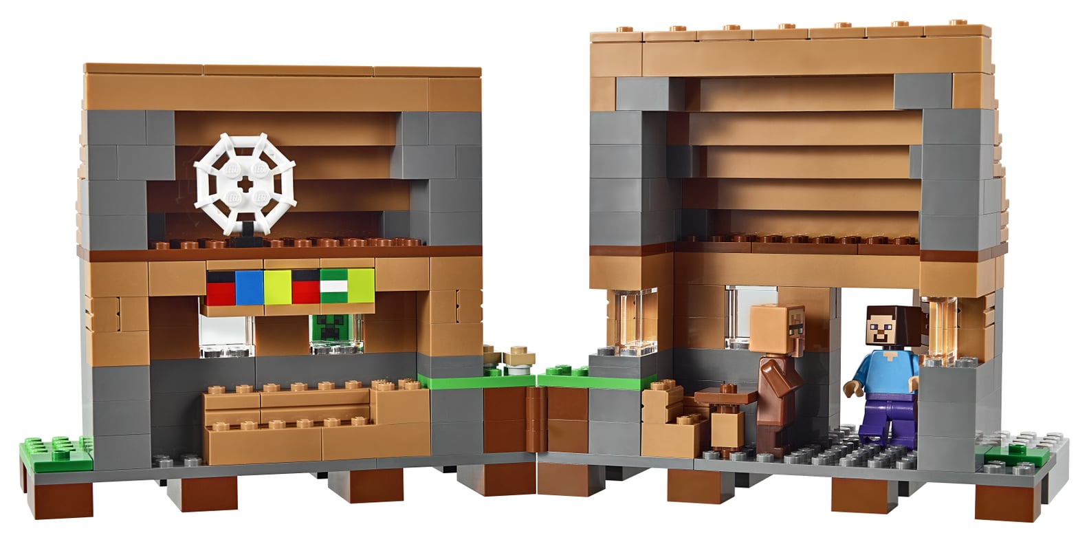 Pictures of Lego Minecraft The Village Set | PS Family