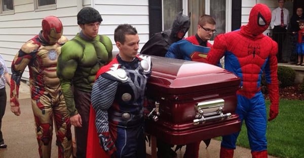 Family Hosts a Superhero Funeral | PS Family