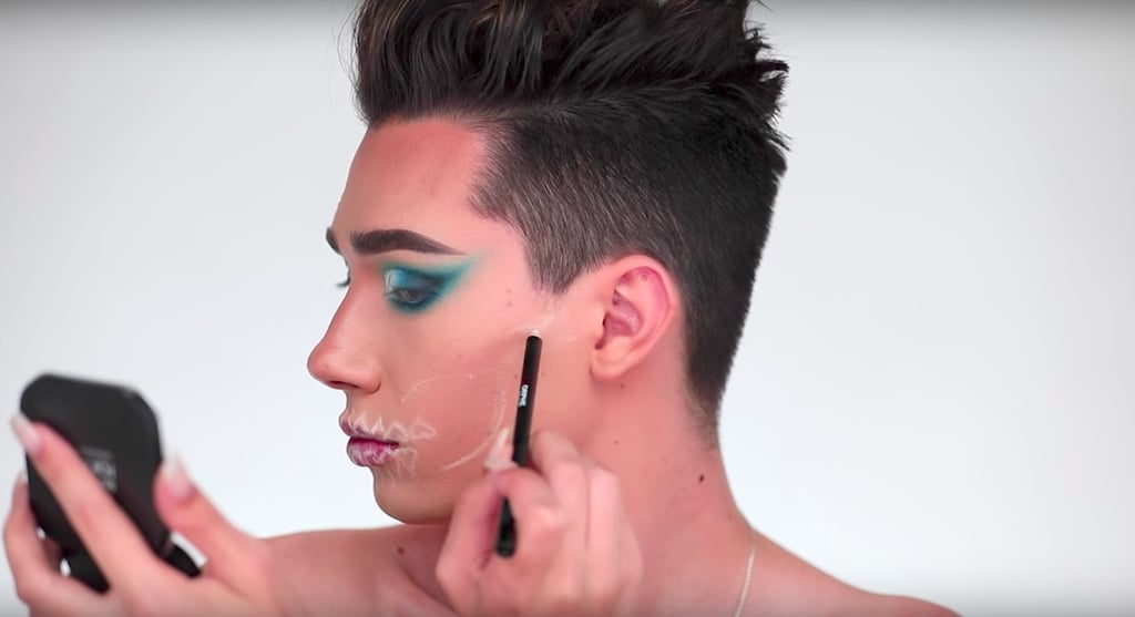 James Charles Neon Skull | POPSUGAR Beauty