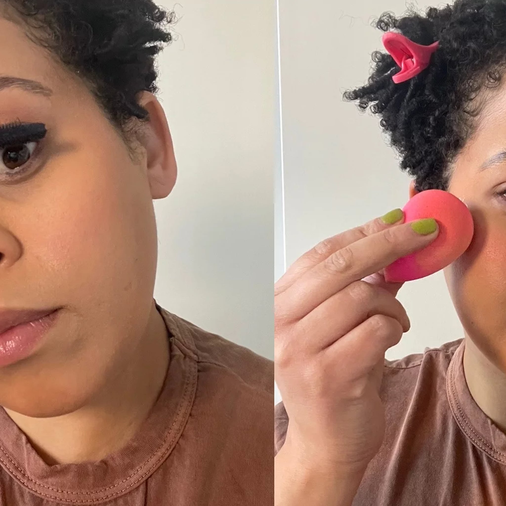 I Tried Monet McMichael's Makeup Routine: See Photos | POPSUGAR Beauty