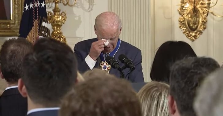 Obama Gives Biden Presidential Medal of Freedom | POPSUGAR News
