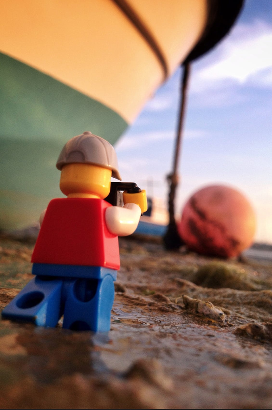 Lego Man Travel Photography | PS Tech