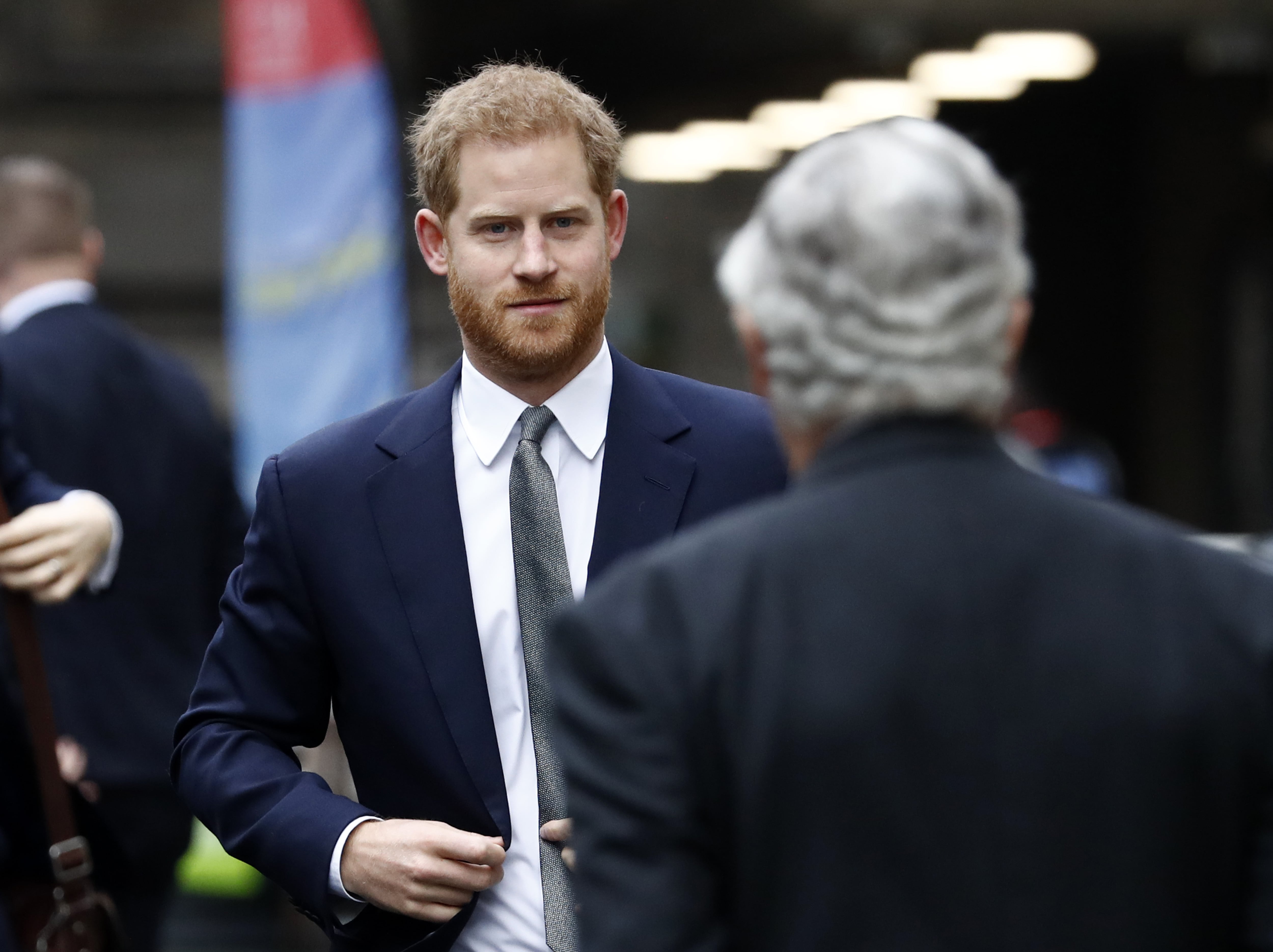 Prince Harry Visits King's College London March 2019 | POPSUGAR Celebrity