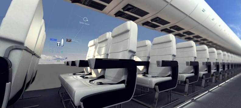 Windowless Plane Pictures | PS Tech
