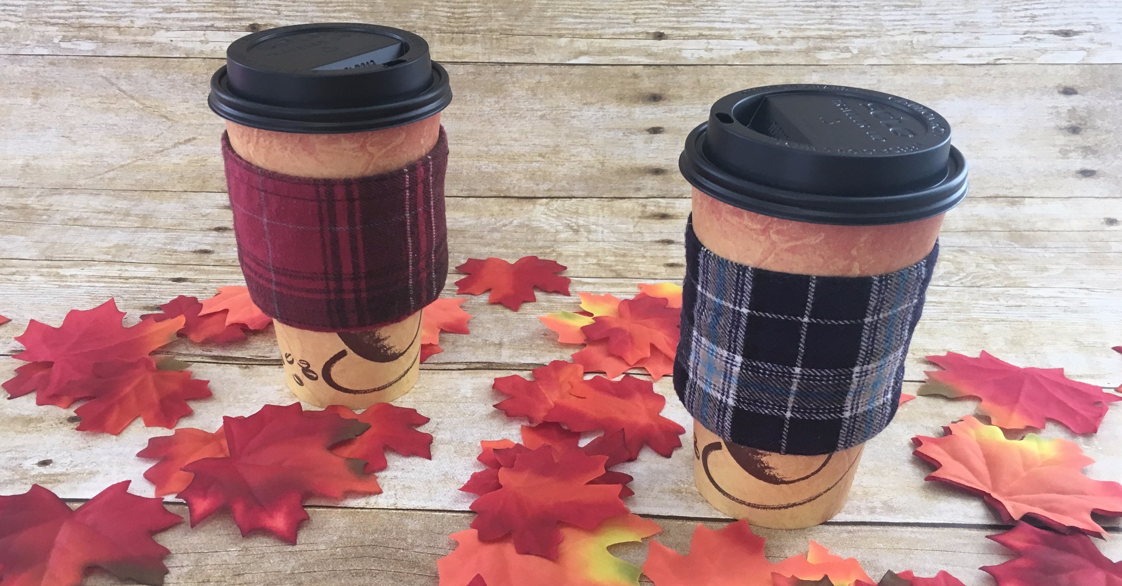 Flannel Coffee Koozies | PS Smart Living