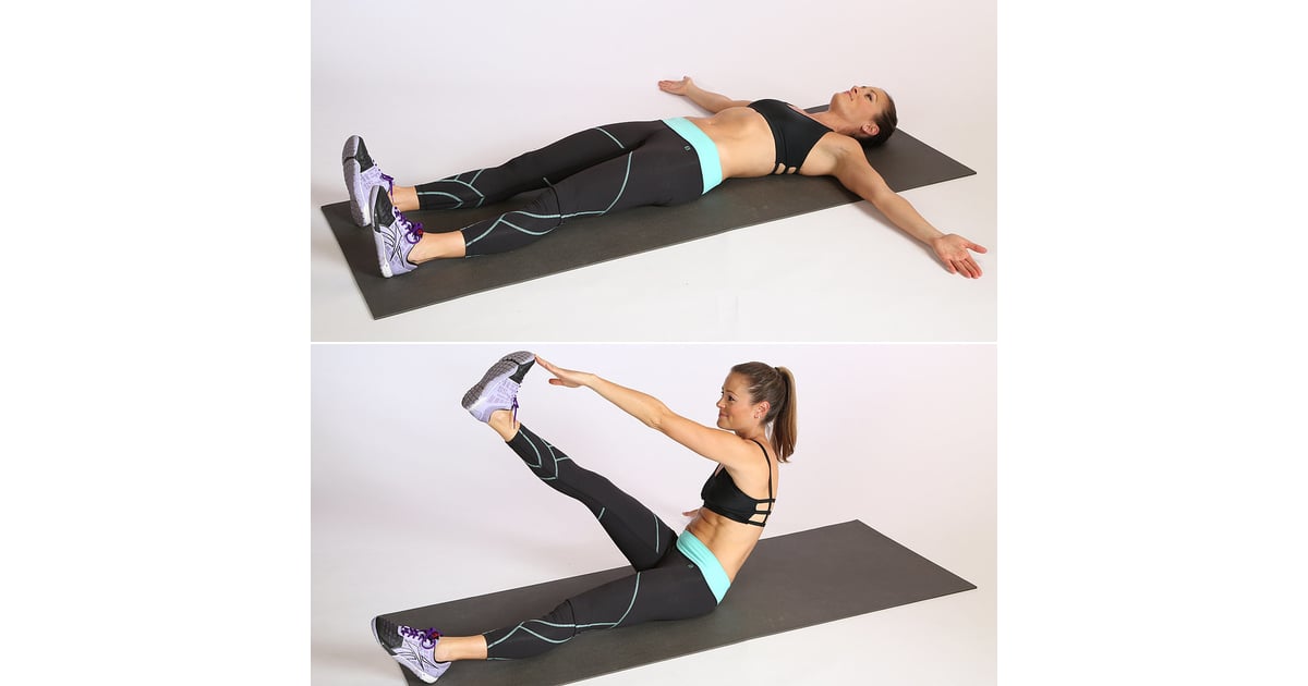 Alternating Toe Reach | Jasmine Blocker's Favorite Bodyweight Ab ...