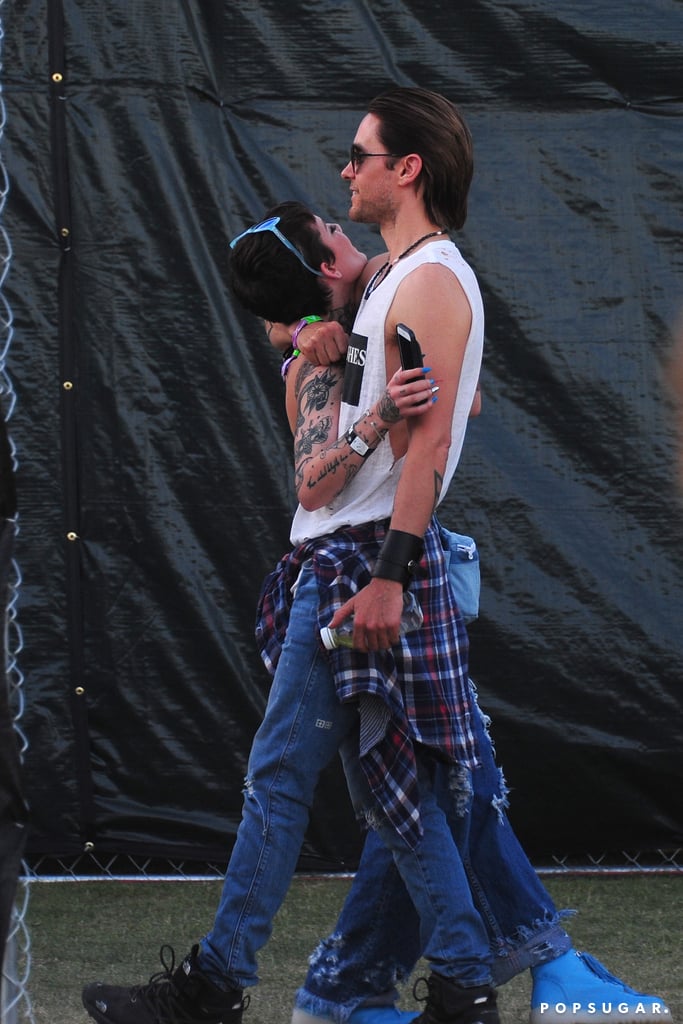 Jared Leto and Halsey Together at Coachella 2016 Pictures | POPSUGAR ...