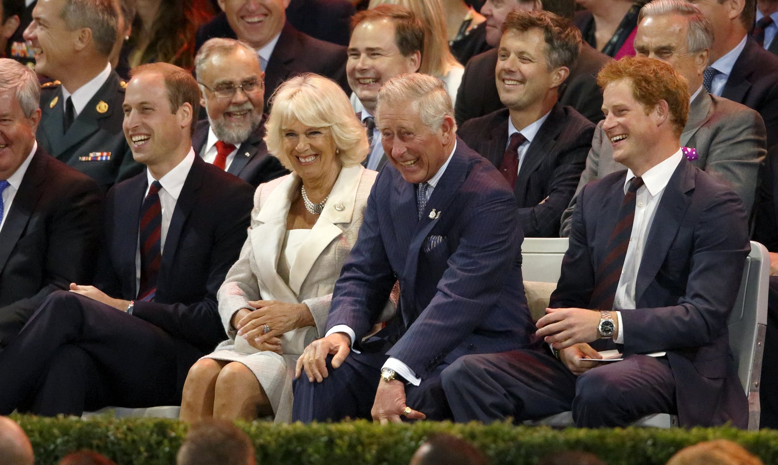 Pictures of the British Royals Laughing | PS Celebrity