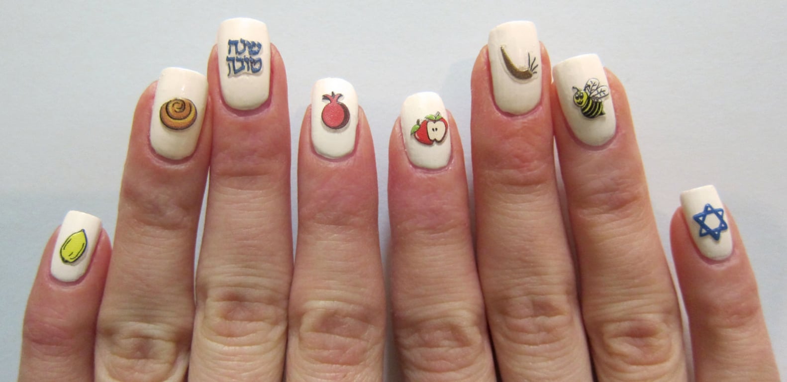 Jewish Holiday Nail Art Ideas | POPSUGAR Beauty
