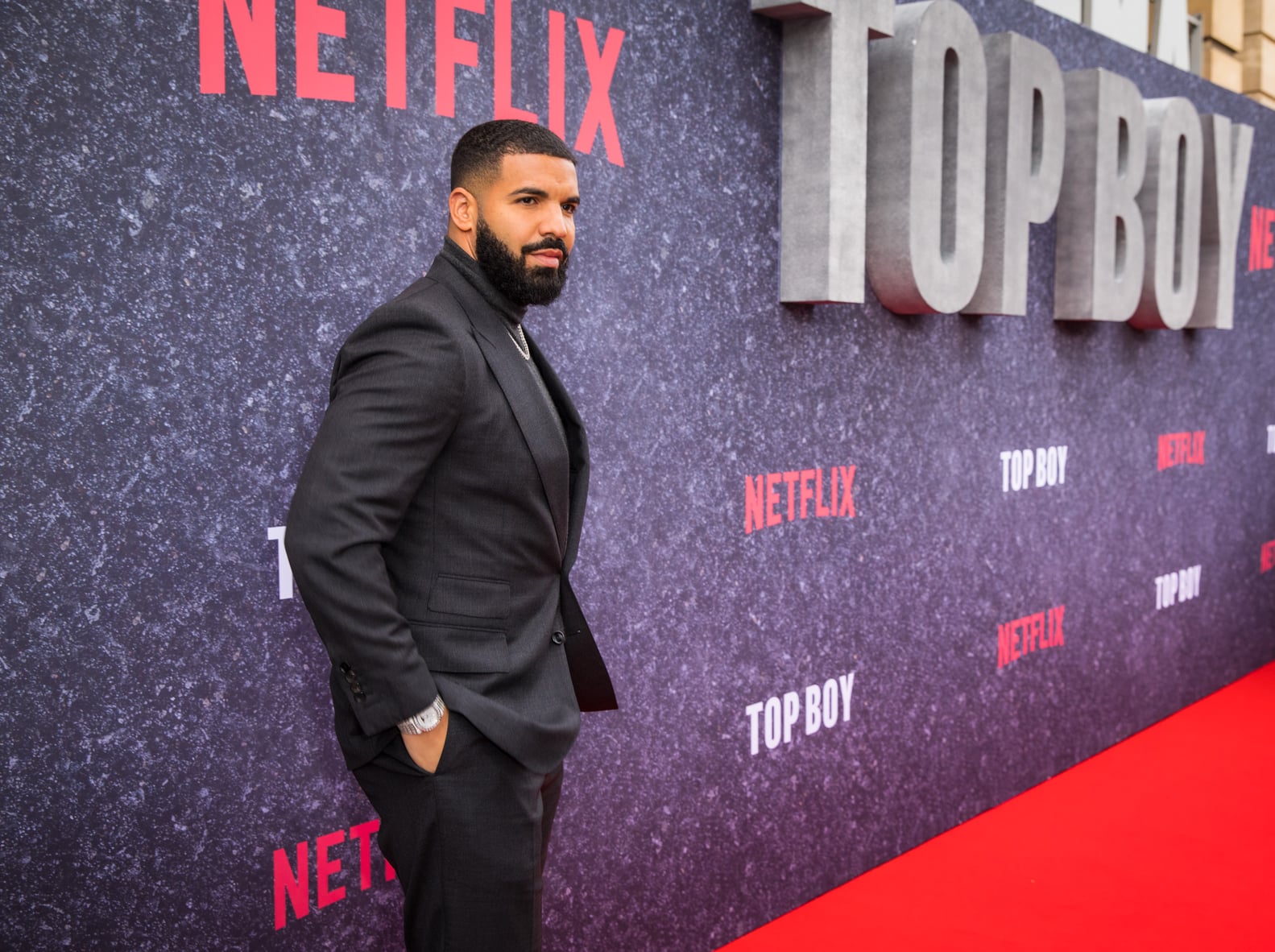 Drake and the Top Boy Cast at London Premiere 2019 - Photos | PS Celebrity