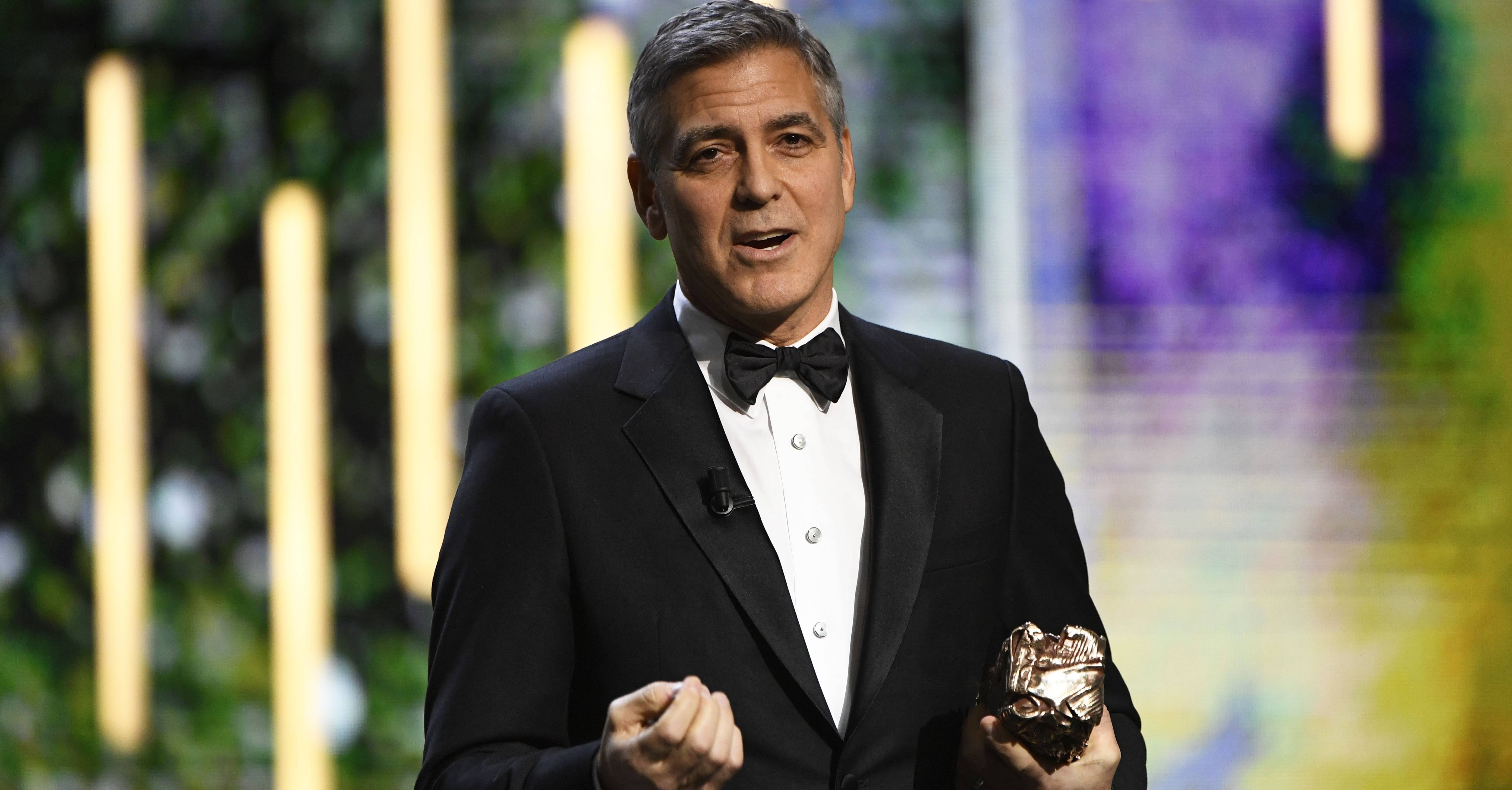 George Clooney Talks About Trump in Cesar Awards Speech 2017 | PS Celebrity