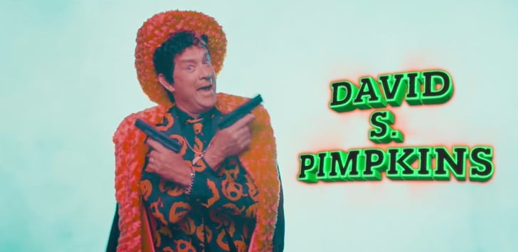 Tom Hanks as David S. Pumpkins on SNL 2017 | POPSUGAR Entertainment