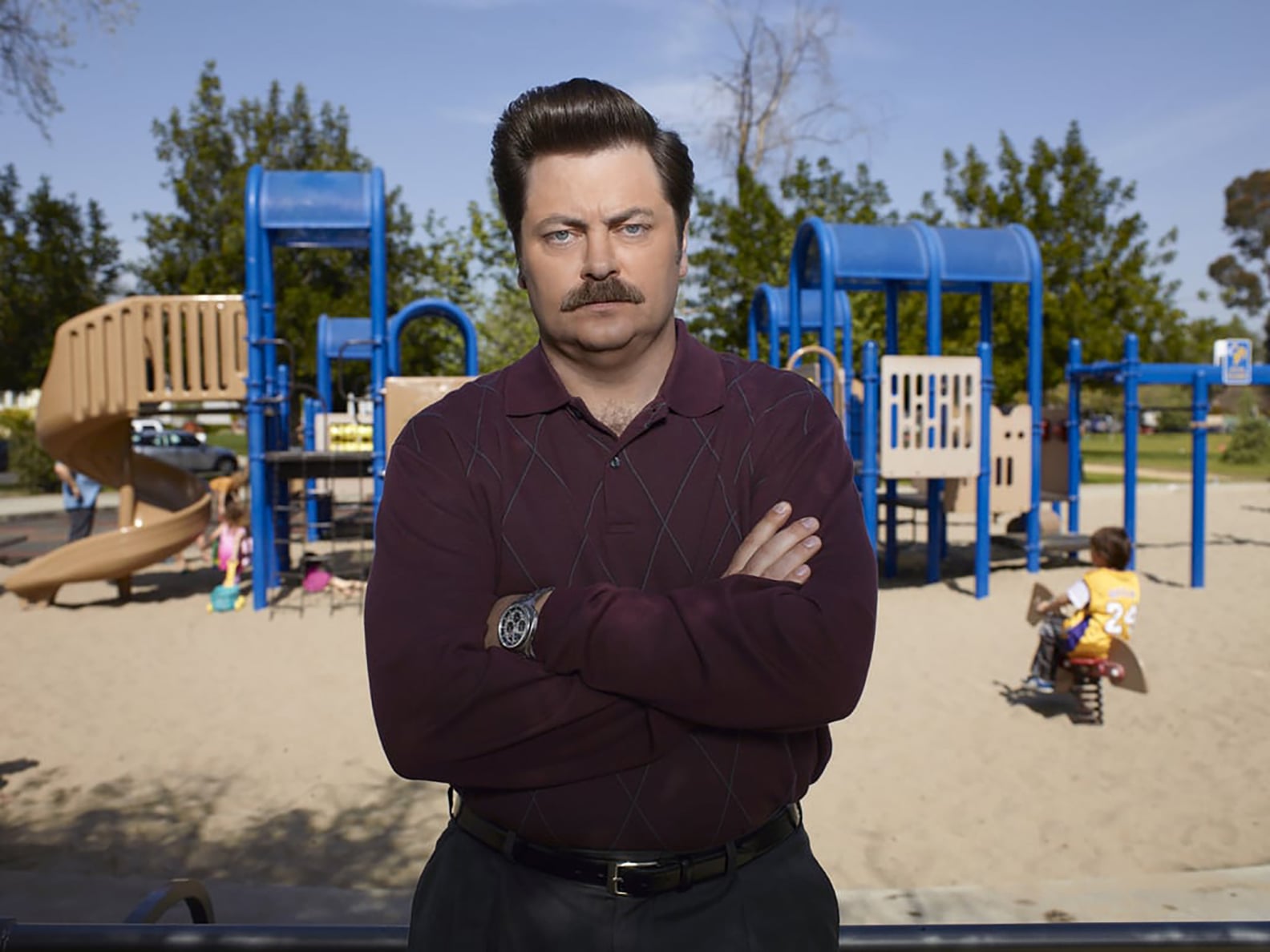 Ron Swanson GIFs From Parks and Recreation | PS Entertainment